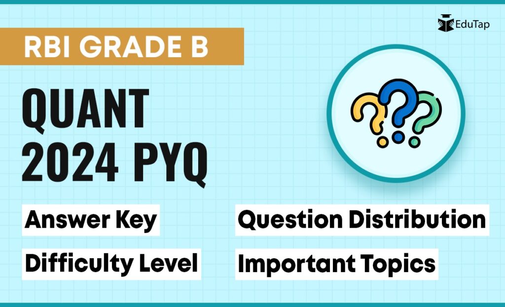 RBI Grade B Previous Year Question Paper